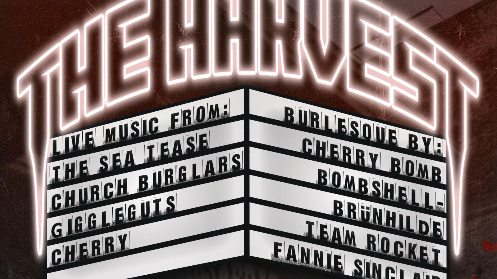 Golden Poppy Presents: The Harvest - A Night of Bands and Burlesque ...