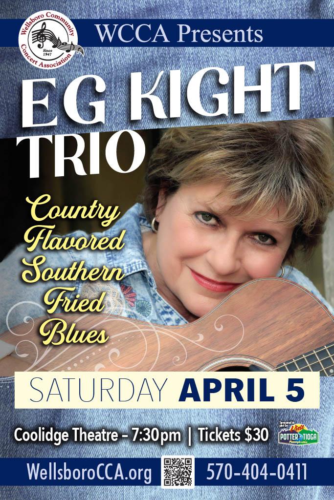 EG Kight Trio presented by WCCA in Wellsboro - Checkout