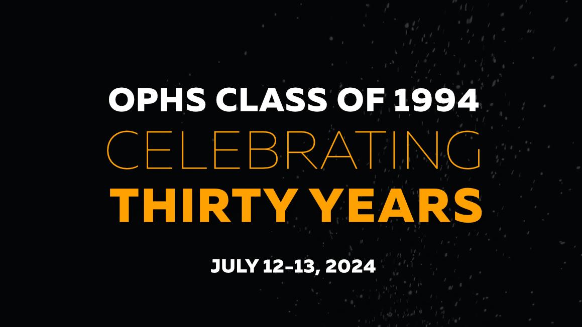 OPHS Class of 1994 ~ 30 Year Reunion in Green Cove Springs - Checkout