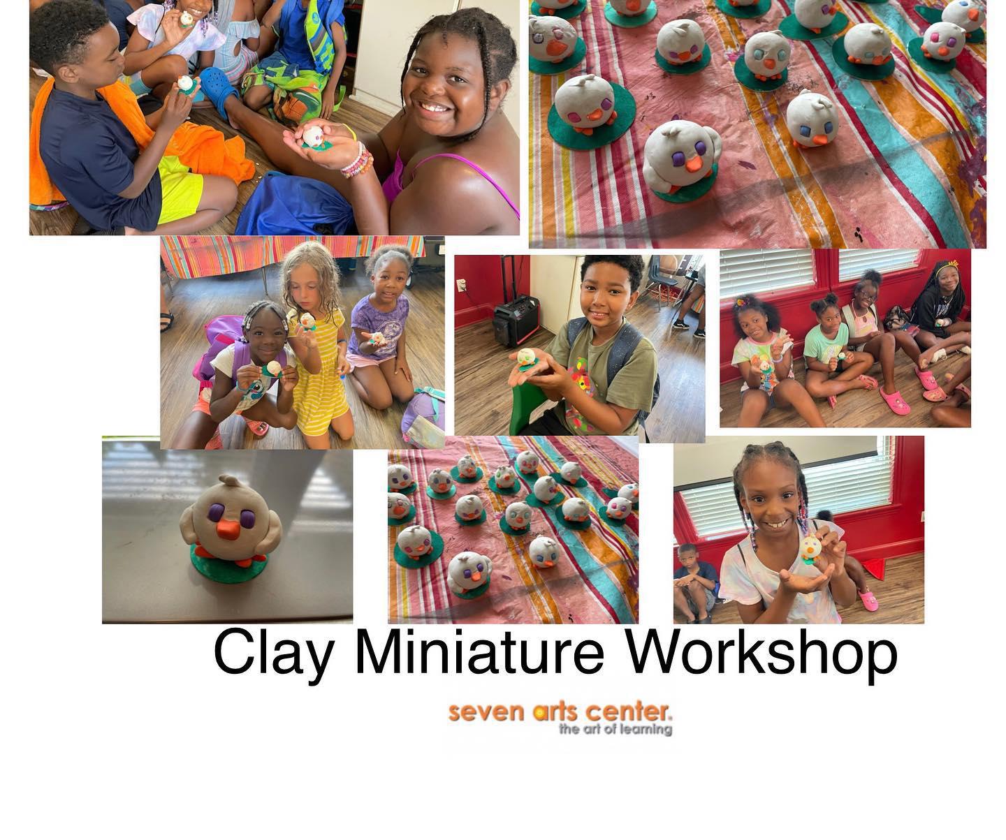 Clay Circle (Miniature clay workshop) in Covington - Checkout