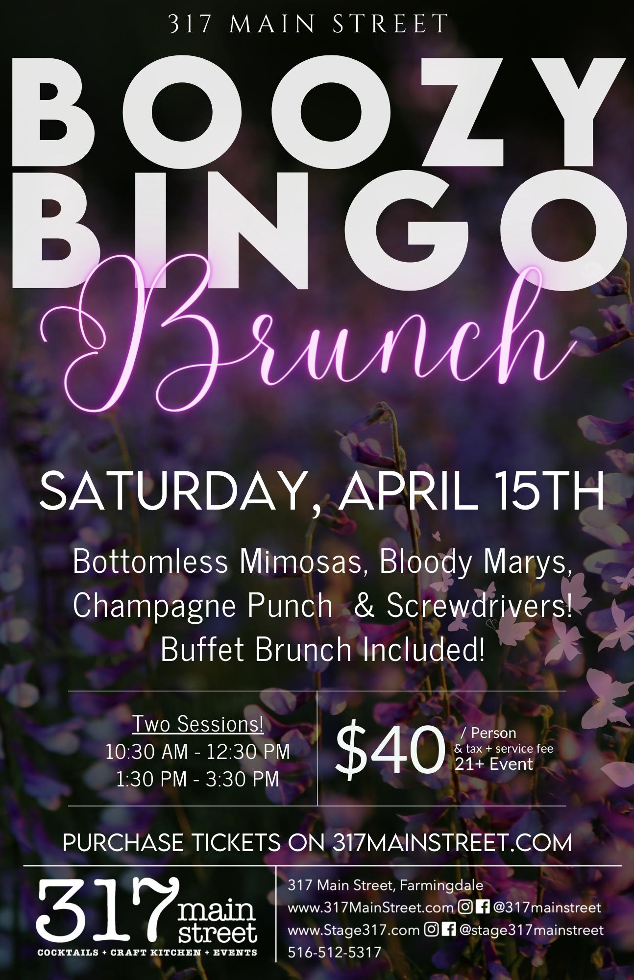 Boozy Bingo Brunch in Farmingdale - Checkout