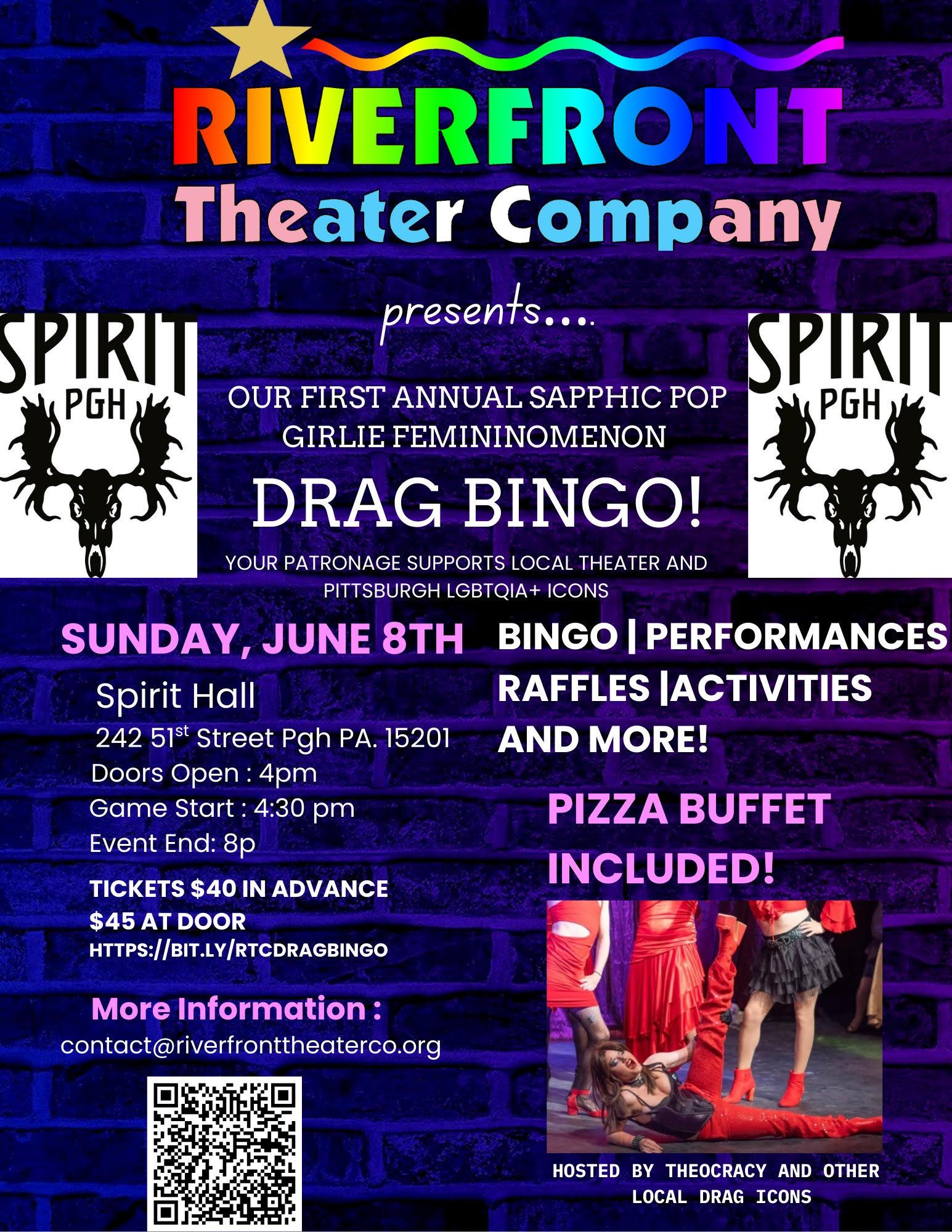 RTC Presents Drag Bingo at Spirit Hall in Pittsburgh - Checkout