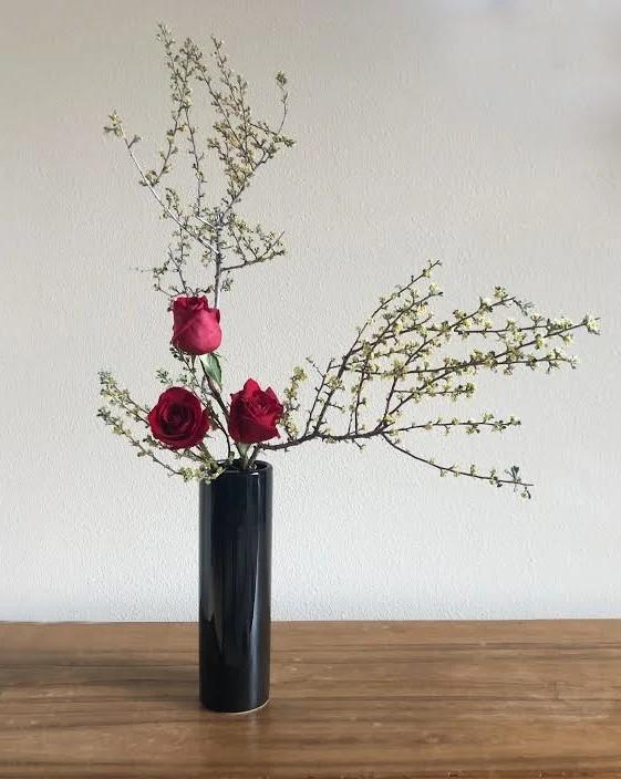 Flower Arranging using a Japanese Nageire Container in Harrisburg ...