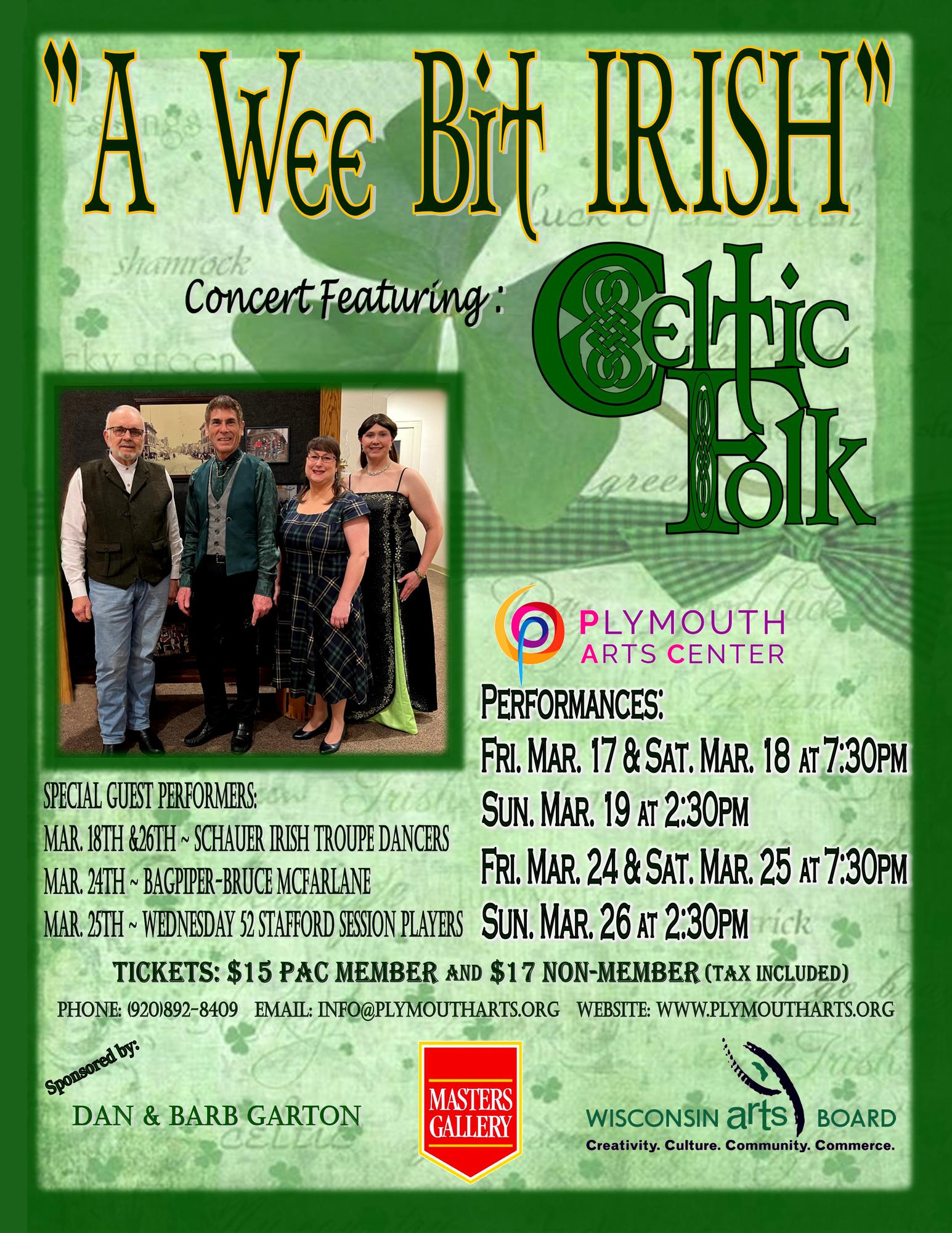 A Wee Bit Irish 2023 in Plymouth - Checkout