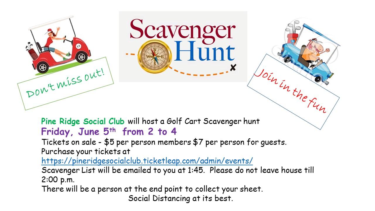 Golf cart Scavenger Hunt in The Villages - Checkout