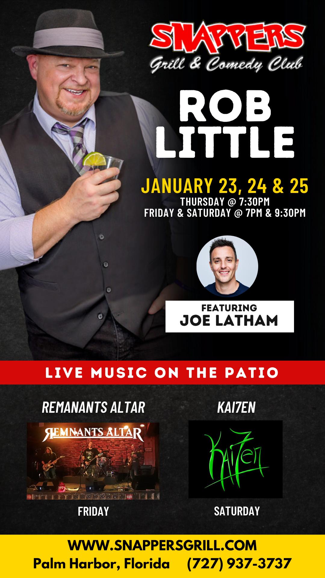 ROB LITTLE COMEDY TOUR in Palm Harbor - Checkout