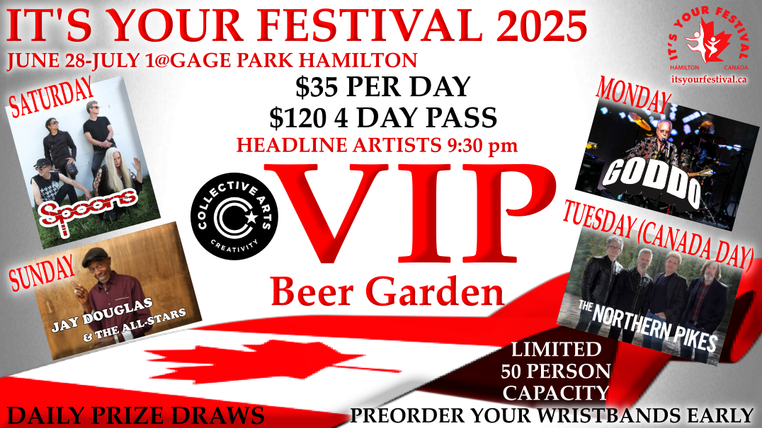 It's Your Festival VIP Beer Garden in Hamilton - Checkout