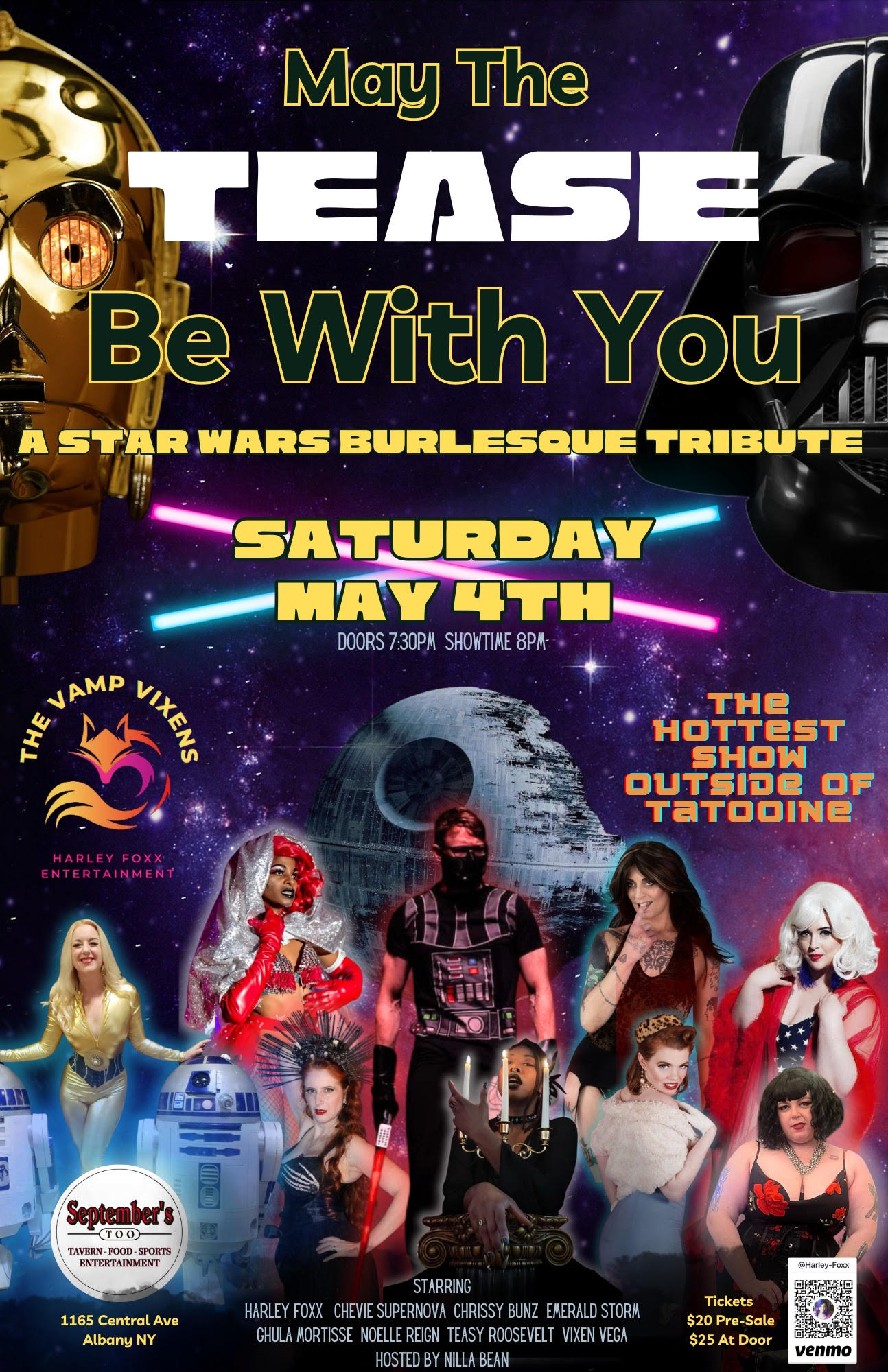 Tickets for May the TEASE Be With You: A Star Wars Themed Burlesque ...