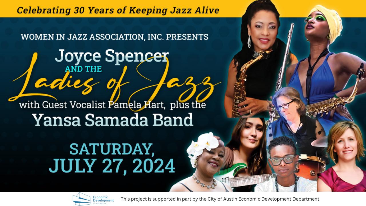 Women in Jazz Association, Inc. presents Joyce Spencer & The Ladies of ...