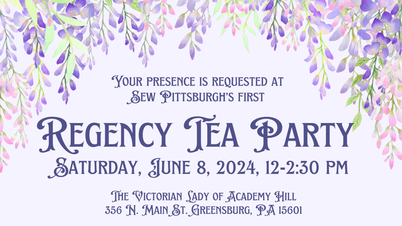 Frocktails: Regency Tea Party in Greensburg - Checkout
