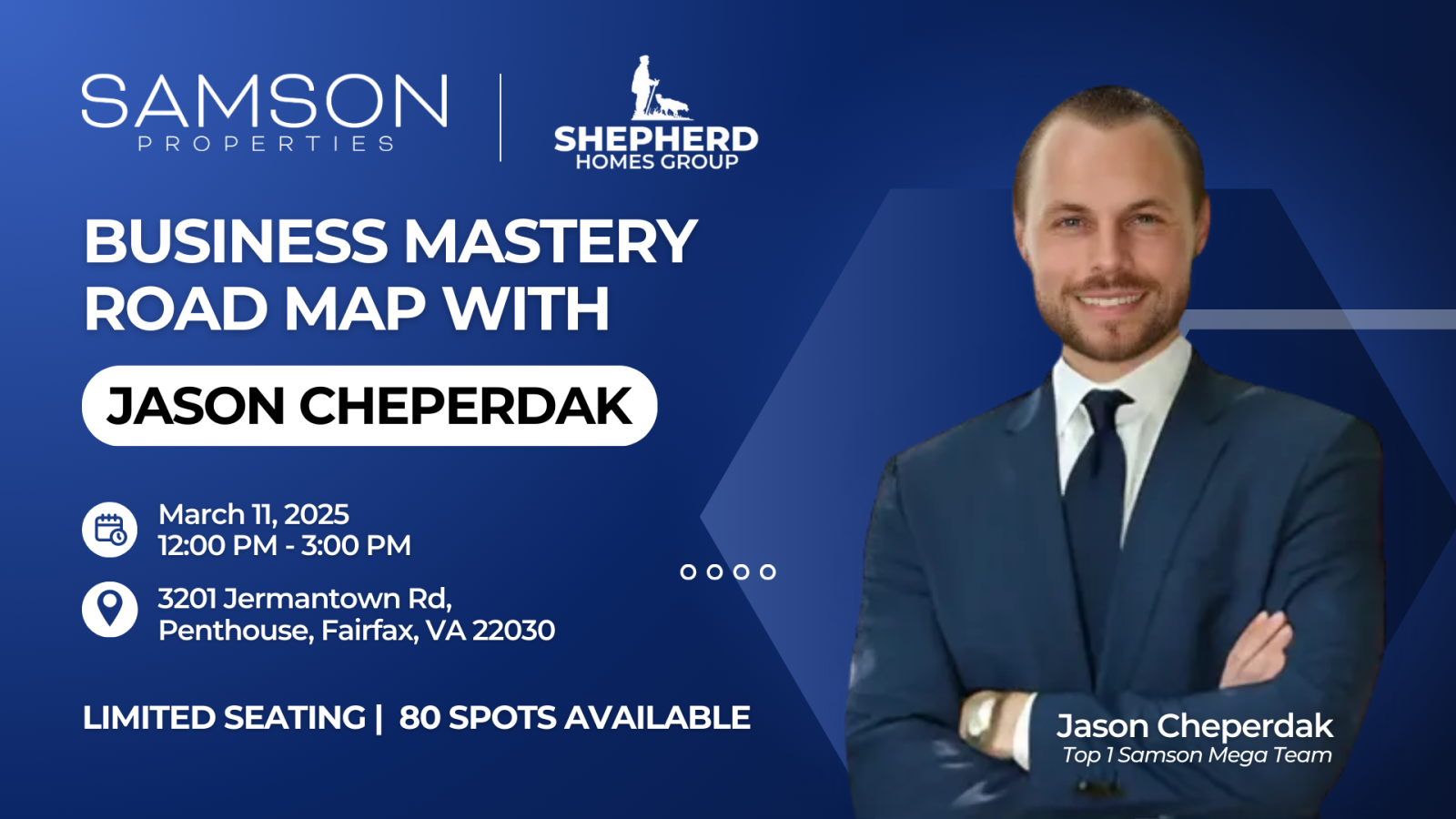 Business Mastery Road Map with Jason Cheperdak in Fairfax - Checkout