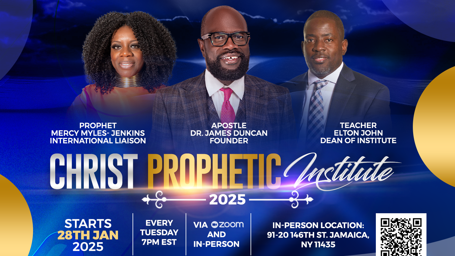Christ Prophetic Institute - 12 Week Prophetic Course - Checkout