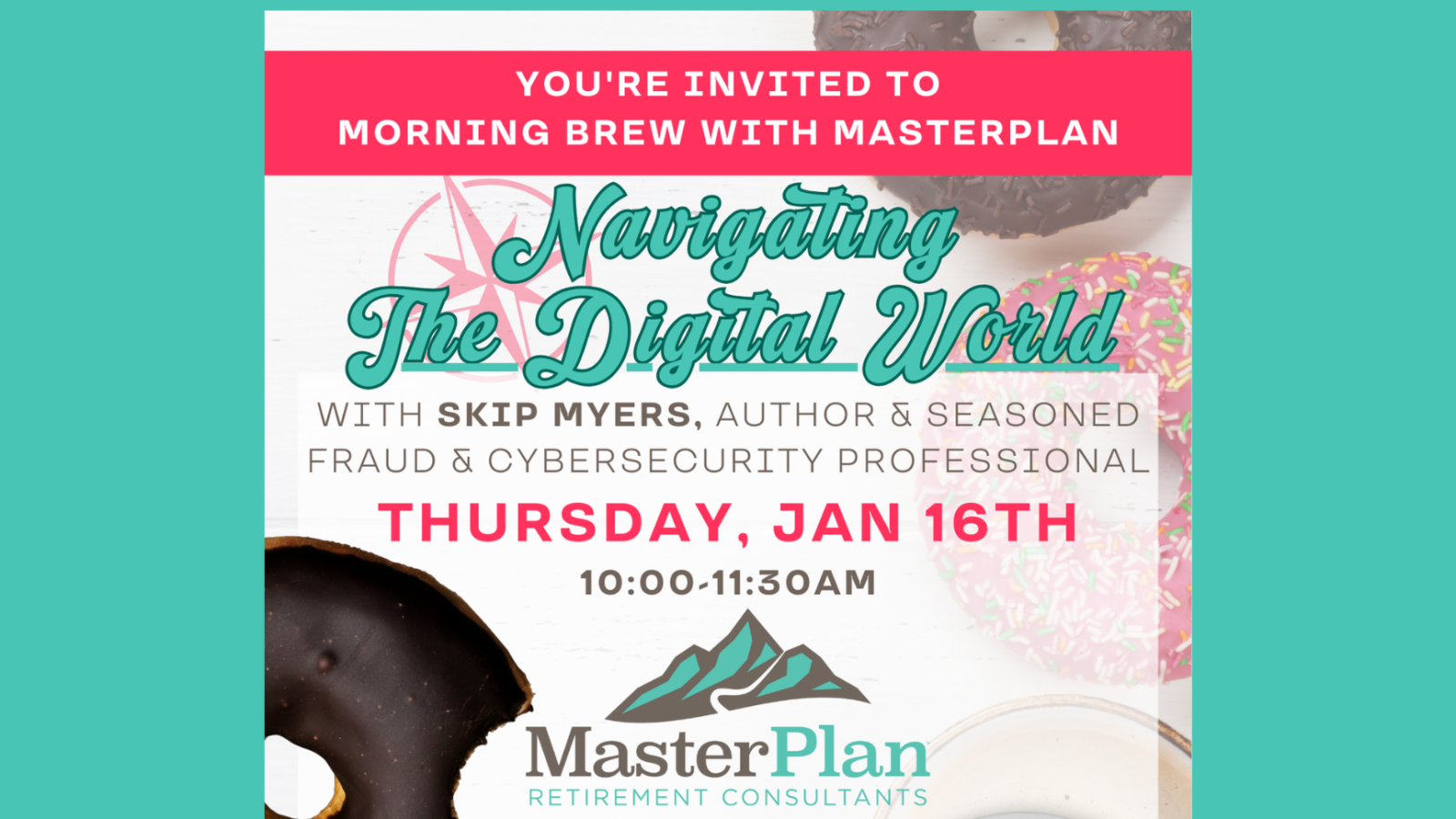 Tickets for Morning Brew with MasterPlan: Navigating the Digital World ...
