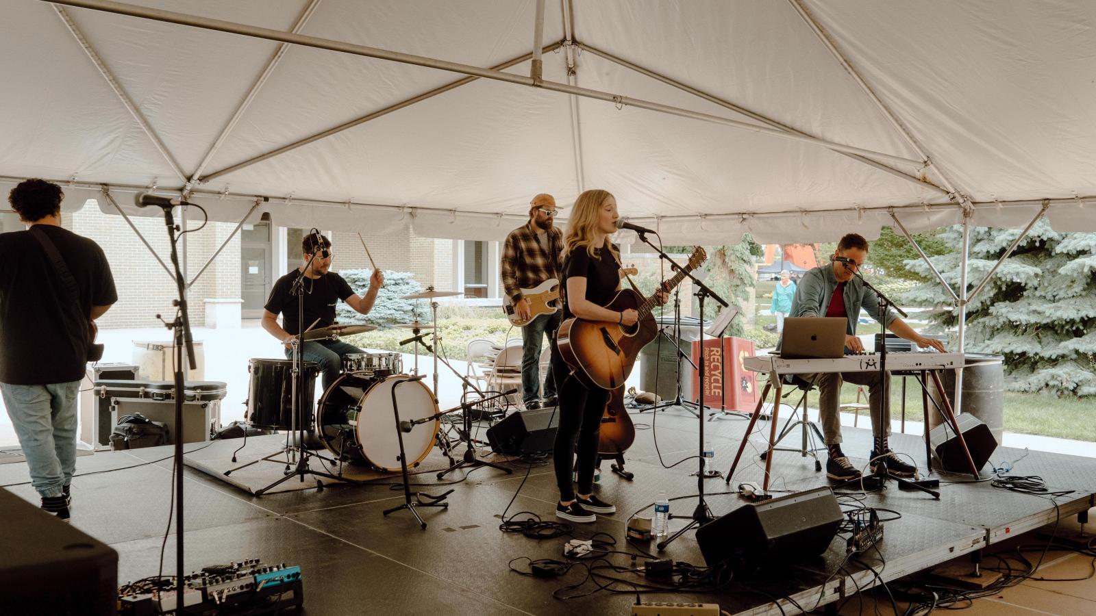 Megan Stark - EP Fundraiser Concert in Grand Rapids - Checkout