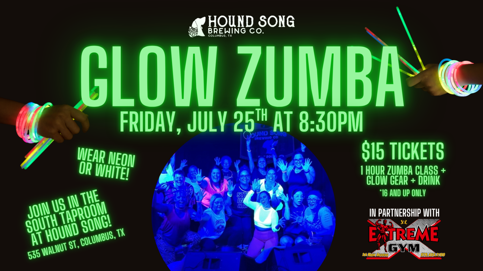 Glow Zumba in Columbus - Checkout