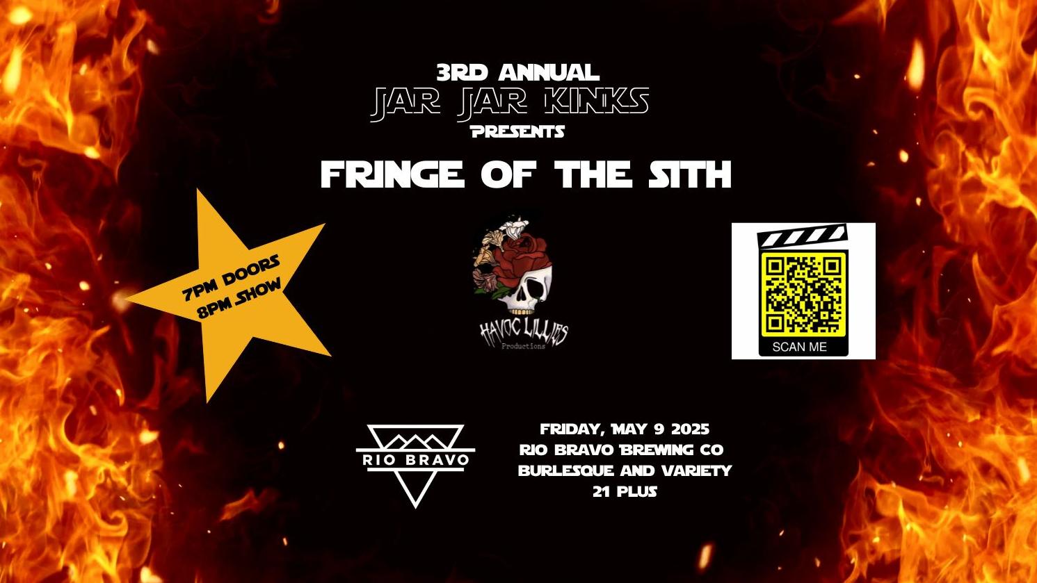 Jar Jar Kinks Presents: Fringe of the Sith in Albuquerque - Checkout