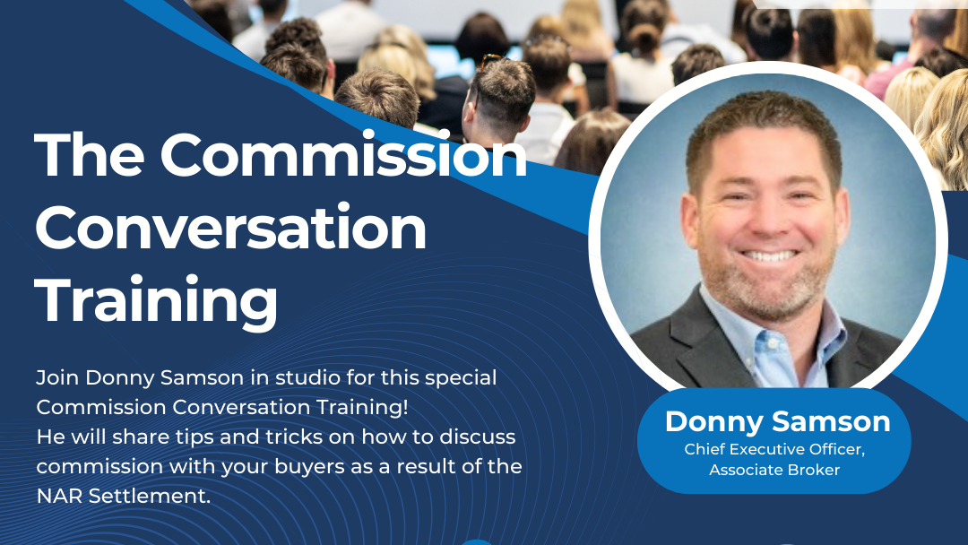 The Commission Conversation Training with Donny Samson WATCH PARTY in ...