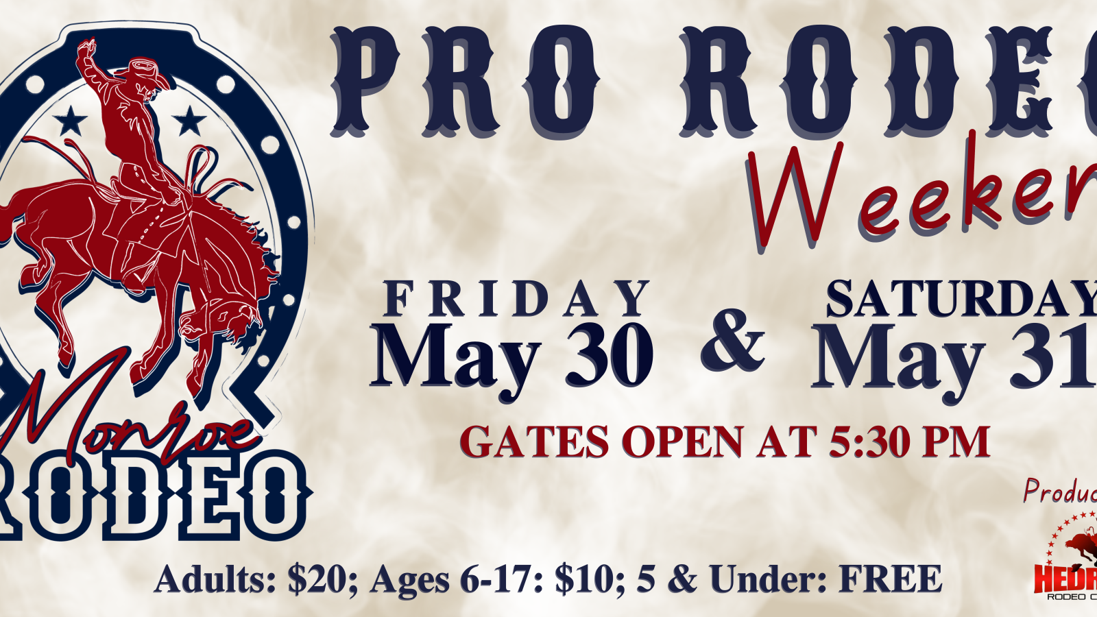 2025 Monroe Rodeo in Madisonville - Checkout