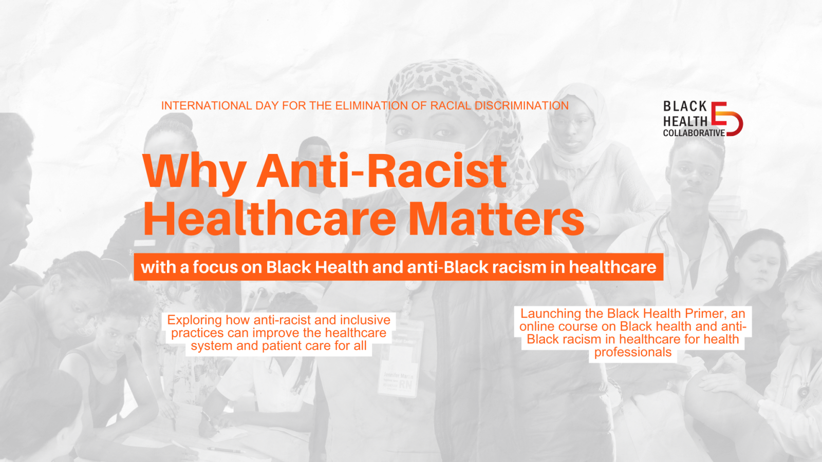 Tickets for Why Anti-Racist Healthcare Matters Webinar from TicketLeap