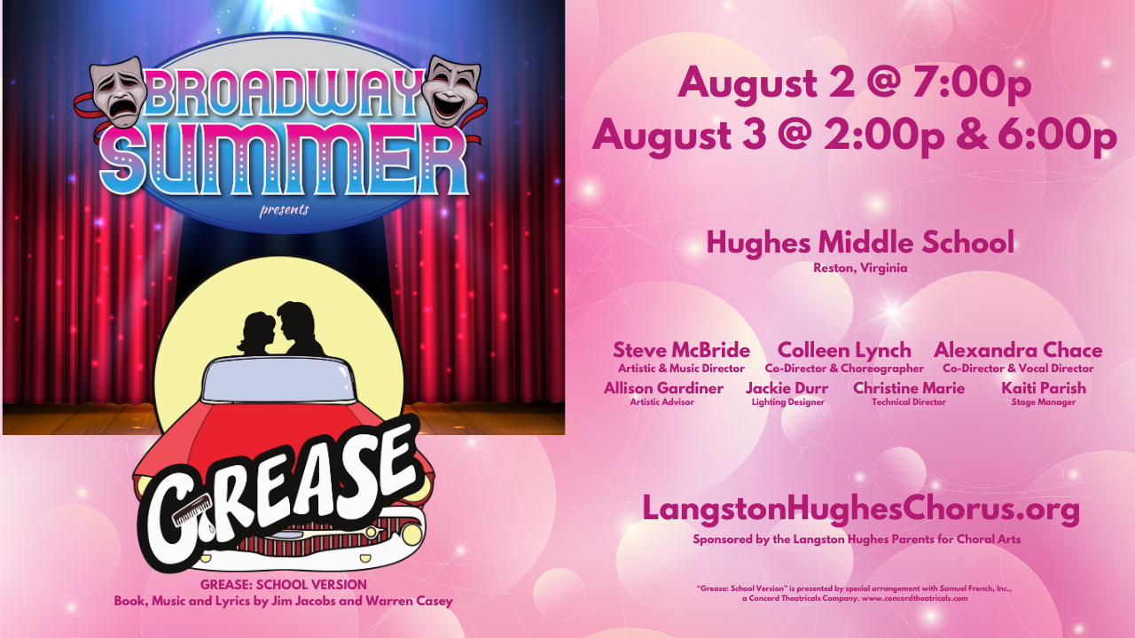 Grease: School Edition in Reston - Checkout