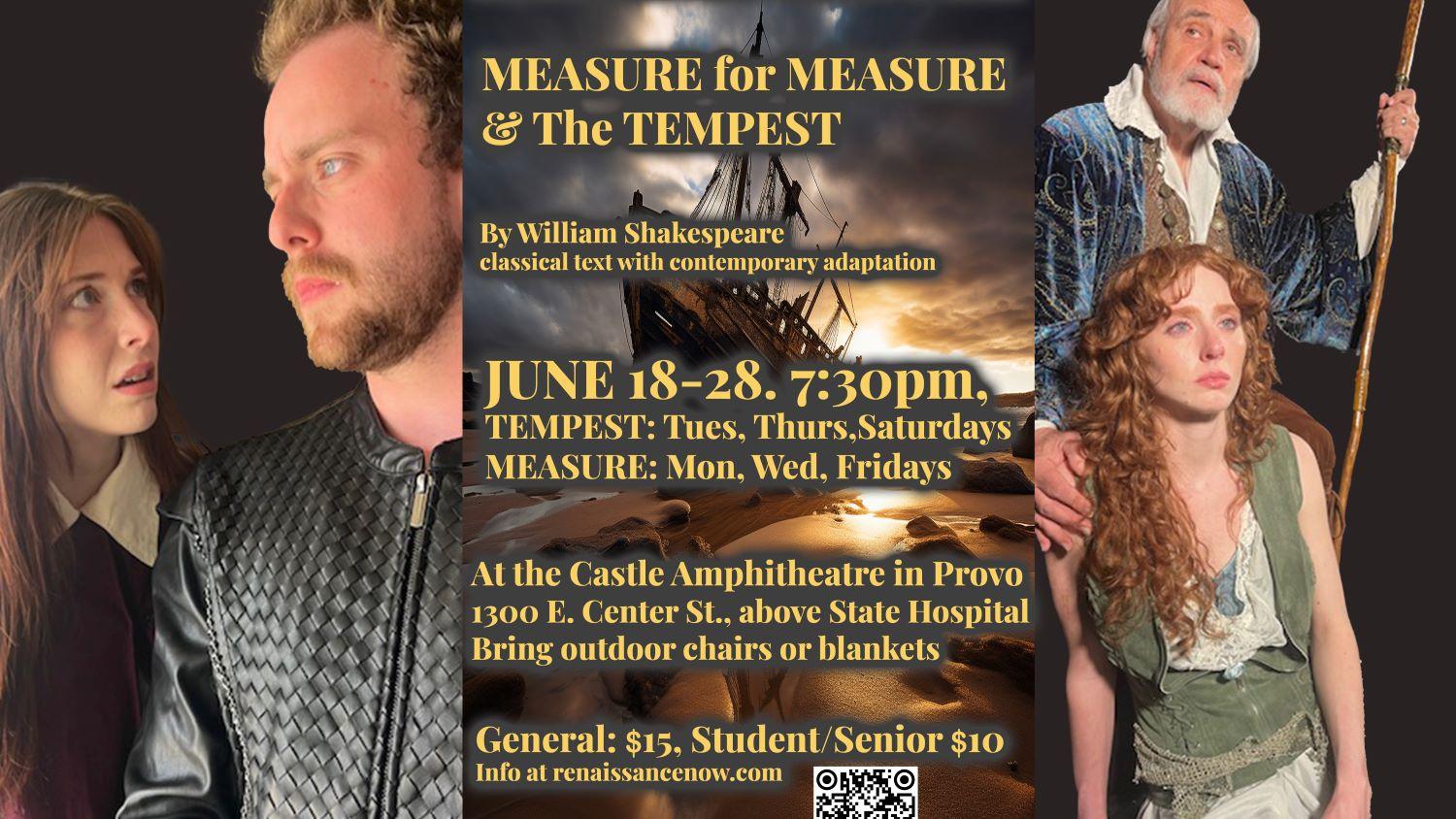 The Tempest @ Castle Amphitheatre, Provo in Provo - Checkout