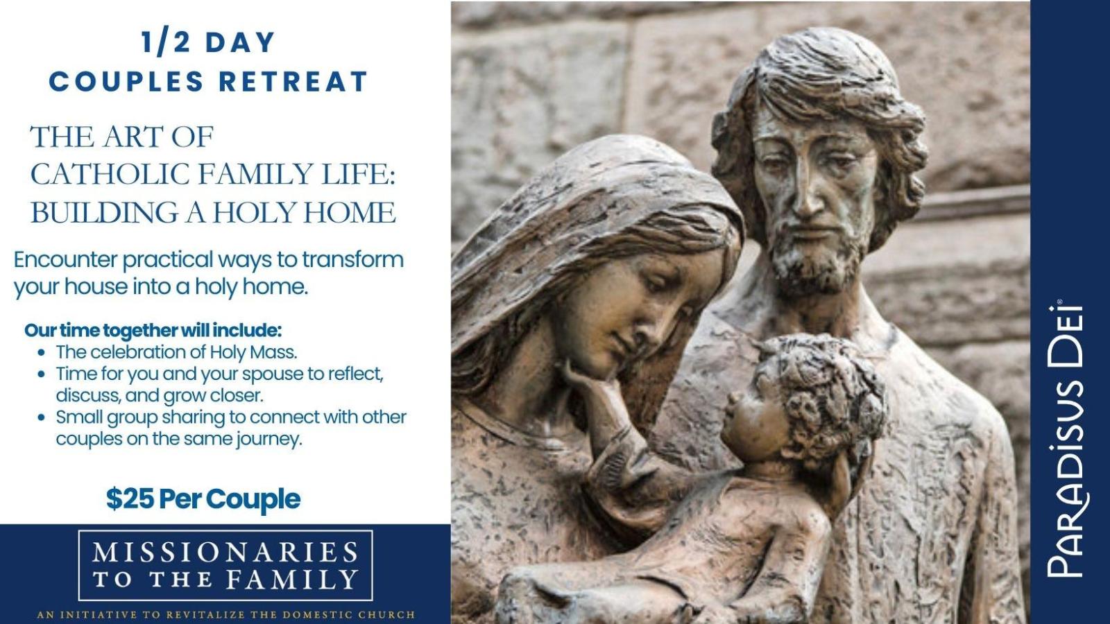 The Art of Catholic Family Life Retreat in Naperville - Checkout