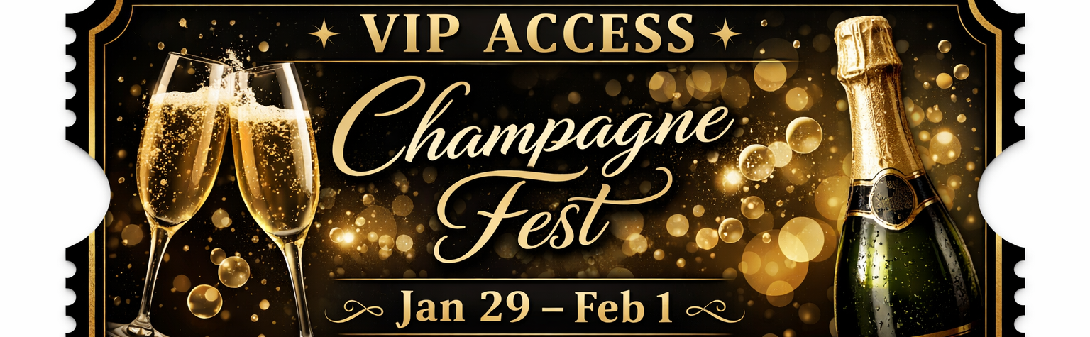 Bundle VIP Access to Champagne Fest and Events in York, PA - Checkout