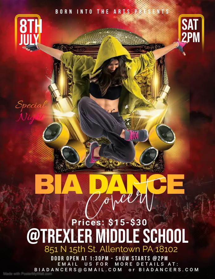 BIA Annual Dance Concert 2023 in Allentown - Checkout