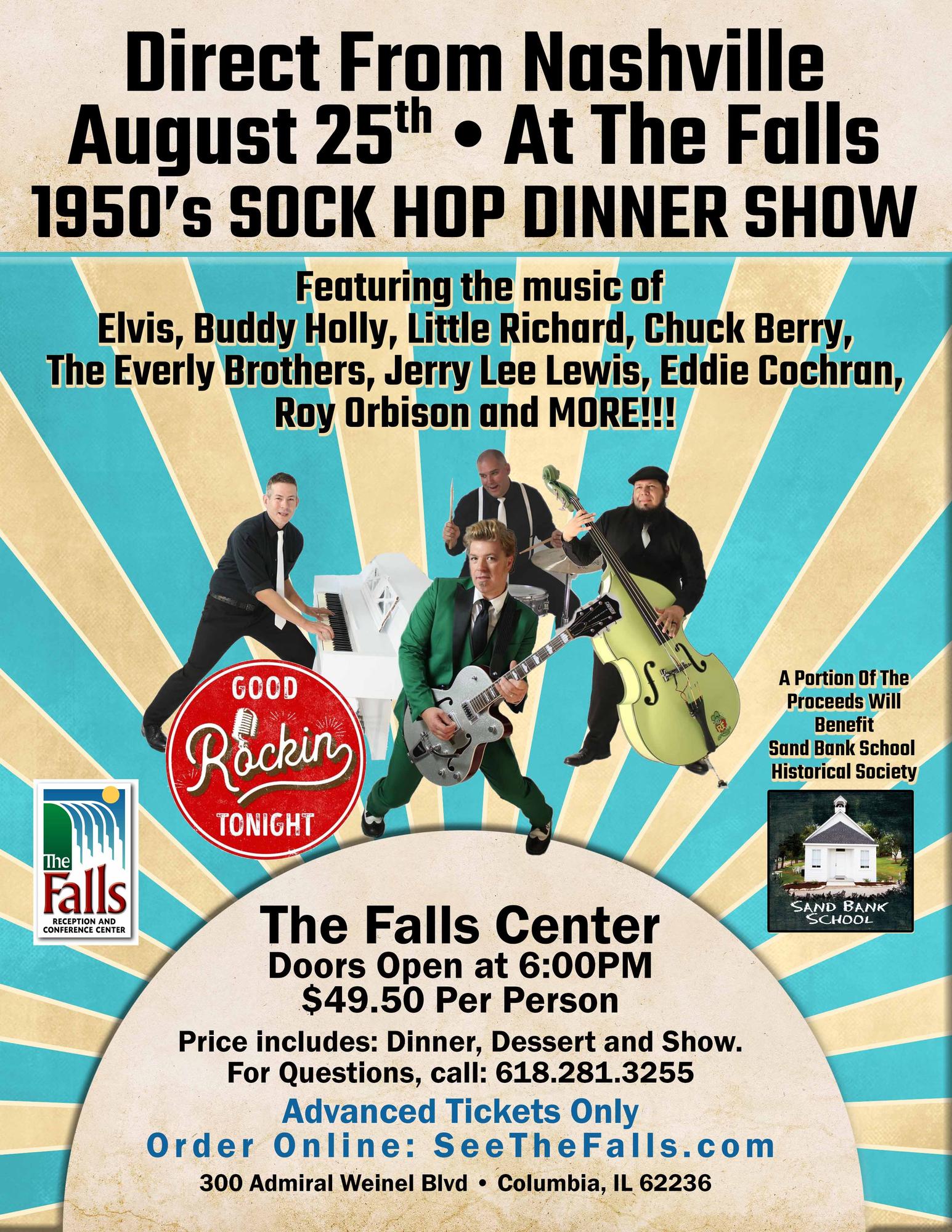 1950's Sock Hop Dinner Show in Columbia - Checkout