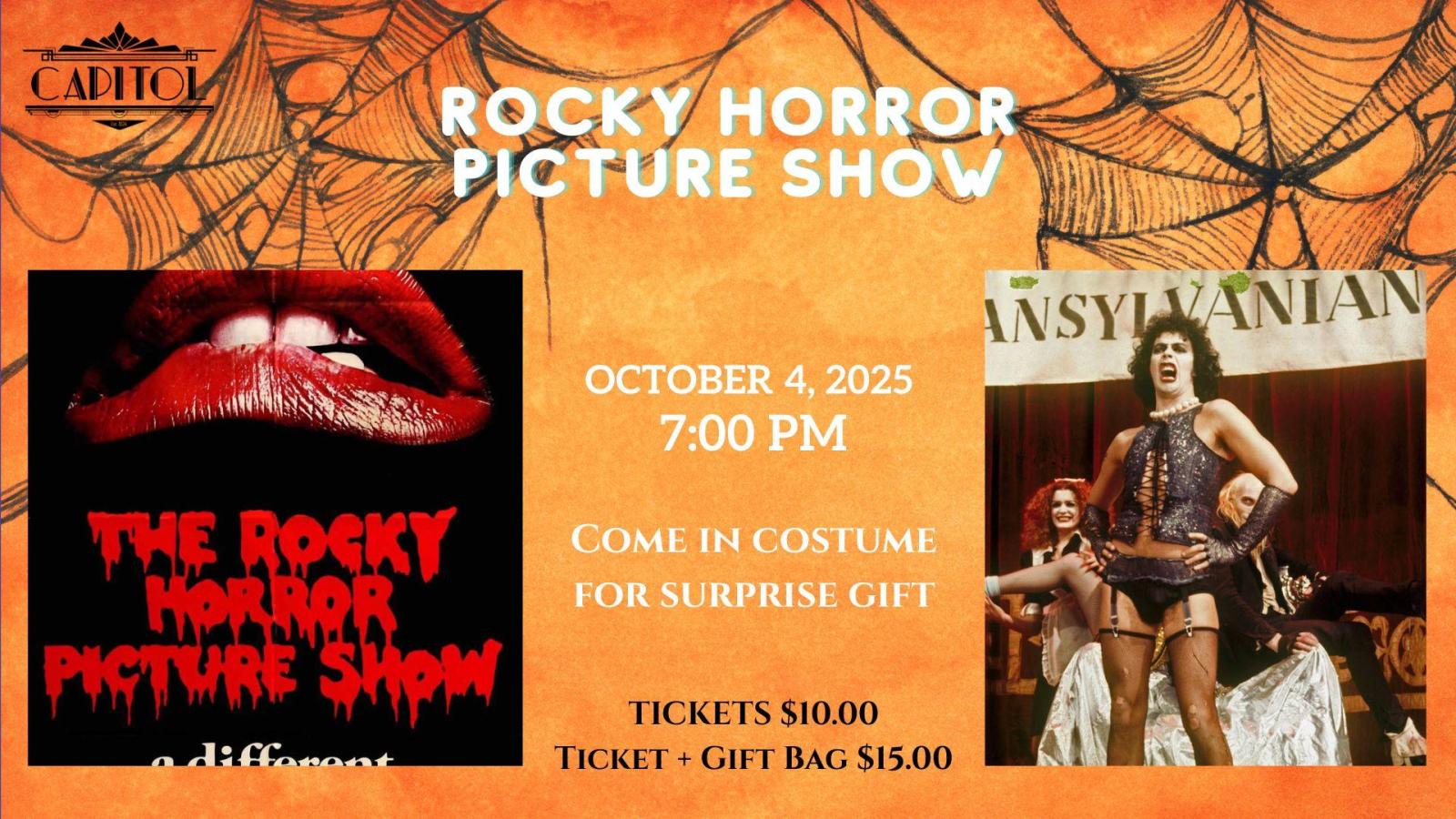 The Rocky Horror Picture Show Experience 2025 in Greeneville - Checkout