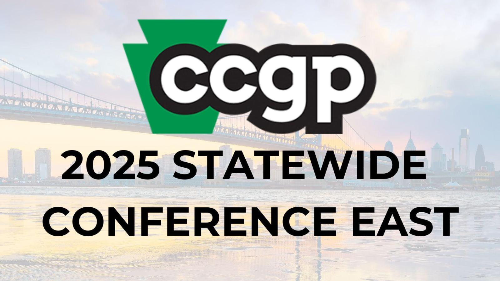 2025 CCGP Statewide Conference East in Philadelphia - Checkout