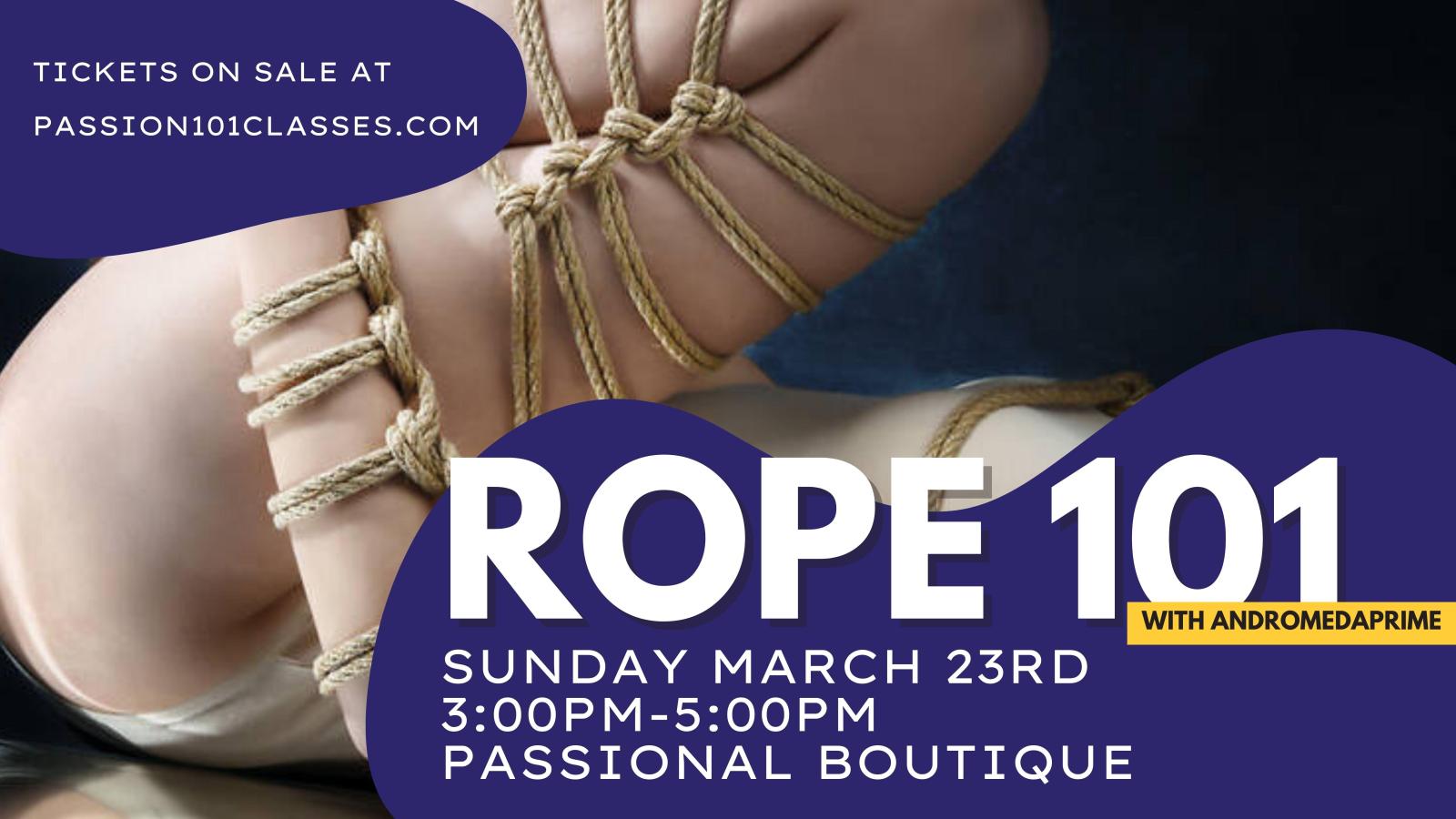 Rope 101 w/AndromedaPrime in Philadelphia - Checkout