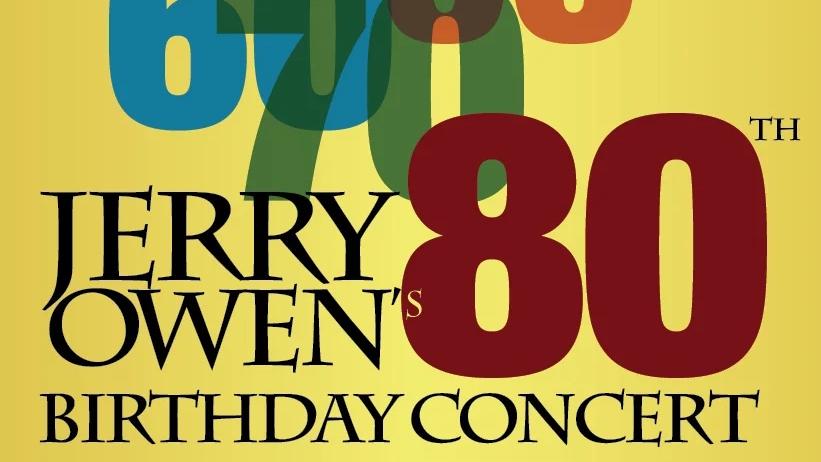 Jerry Owen's 80th Birthday Year Celebration Concert in Cedar Rapids ...
