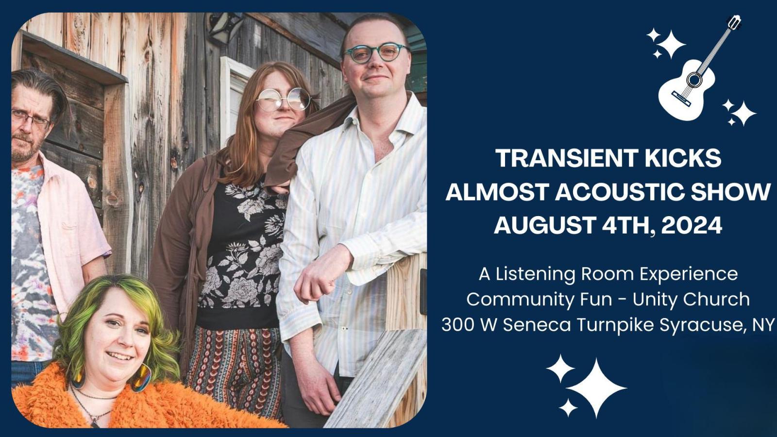 Transient Kicks, Acoustic Set! in syracuse - Checkout