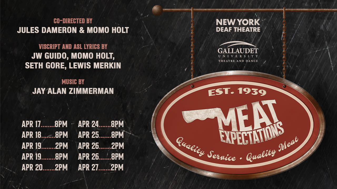 Meat Expectations, An Original ASL Musical in Washington - Checkout