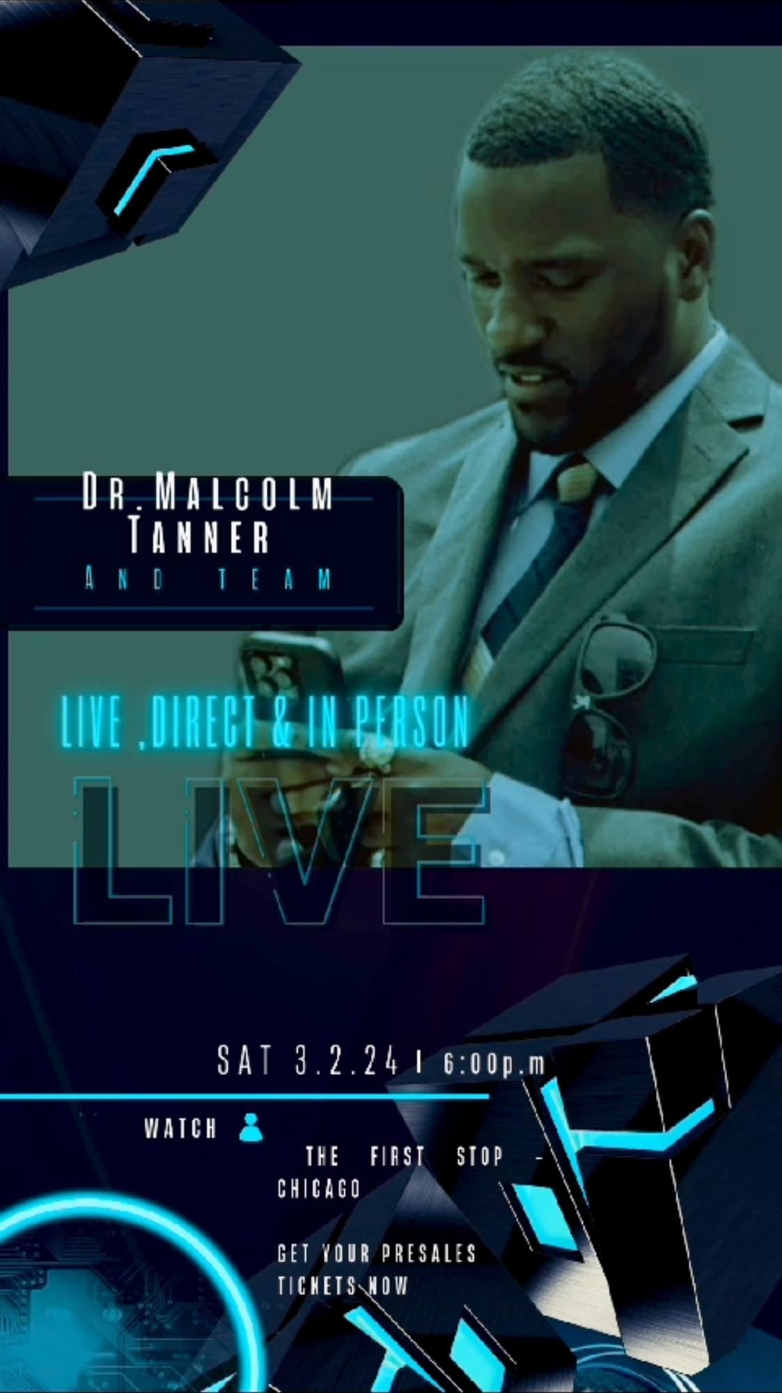 Dr. Malcolm Tanner in CHICAGO - Checkout