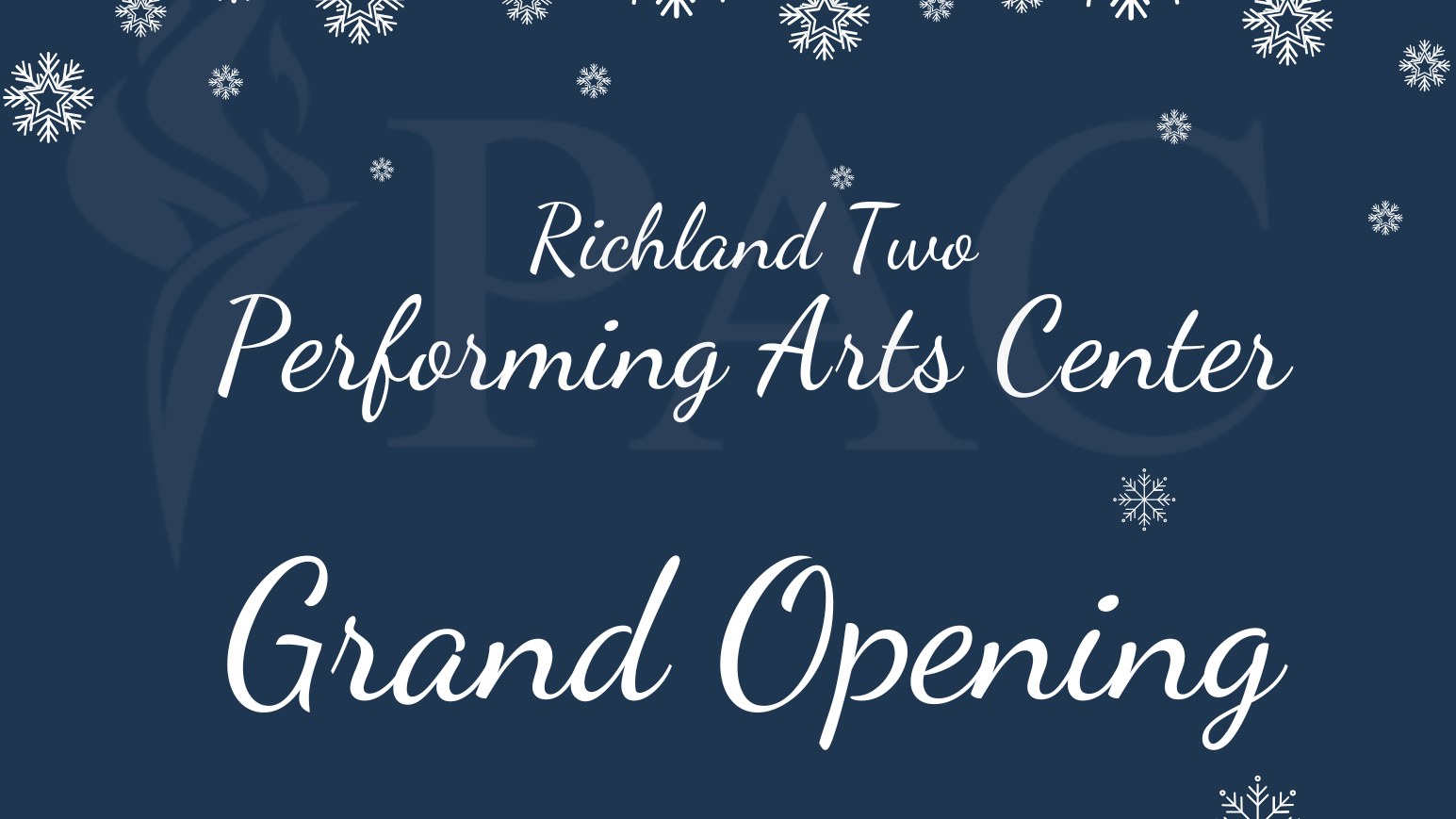 Richland Two Performing Arts Center GRAND OPENING in Columbia - Checkout