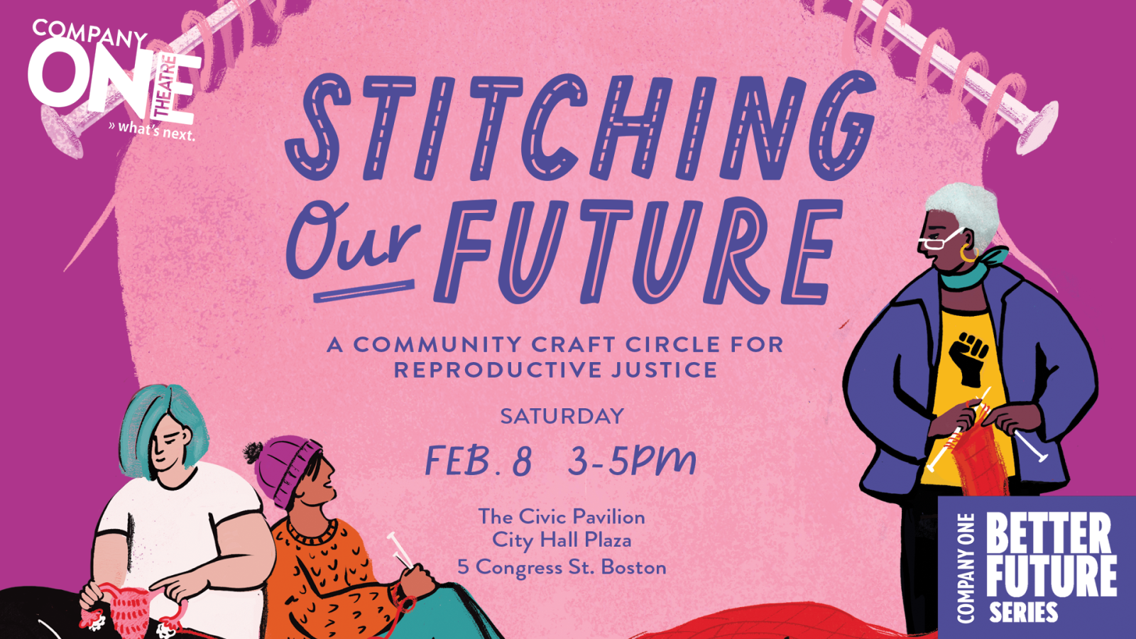 Better Future Series: Stitching Our Future in Boston - Checkout