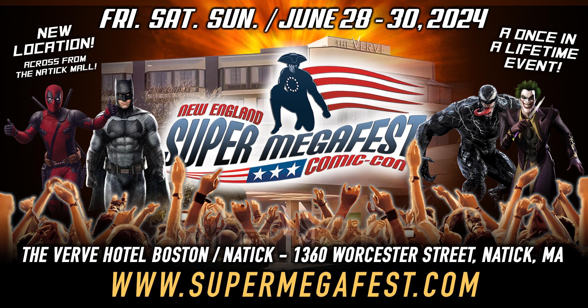 Super Mega Fest Comic Con 2024 in Natick - Checkout