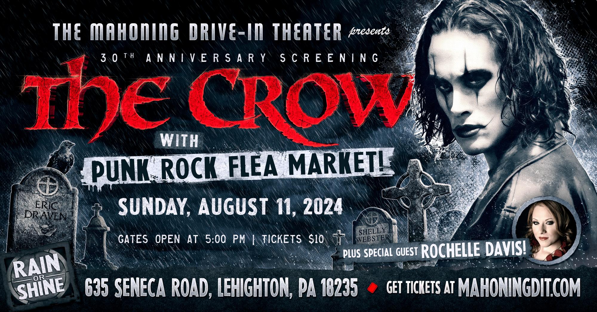 THE CROW '94 (w/ Rochelle Davis Live!) + Punk Rock Flea Market in ...