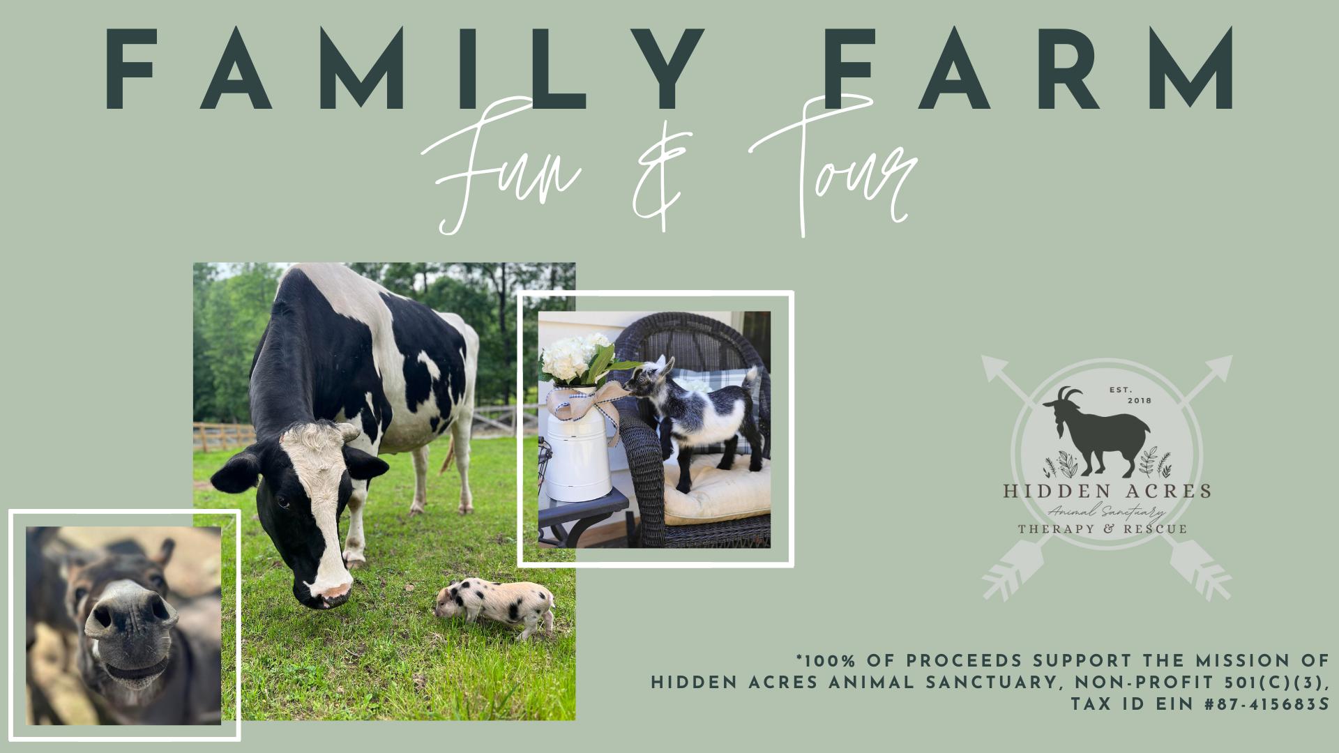 Family Farm Fun & Tour (Ages 2 & up) in Canton - Checkout
