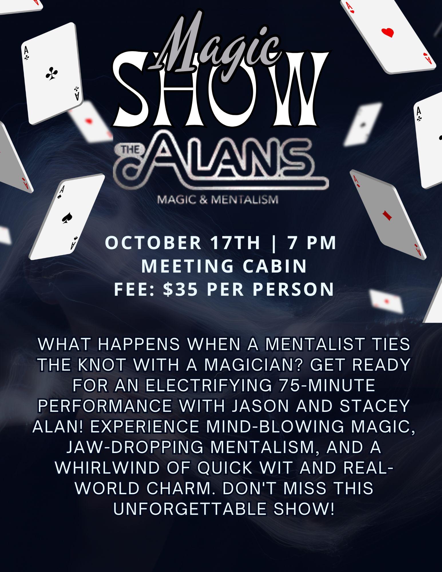 Imagery Magic Night: The Alans Live in Mt Holly - Checkout