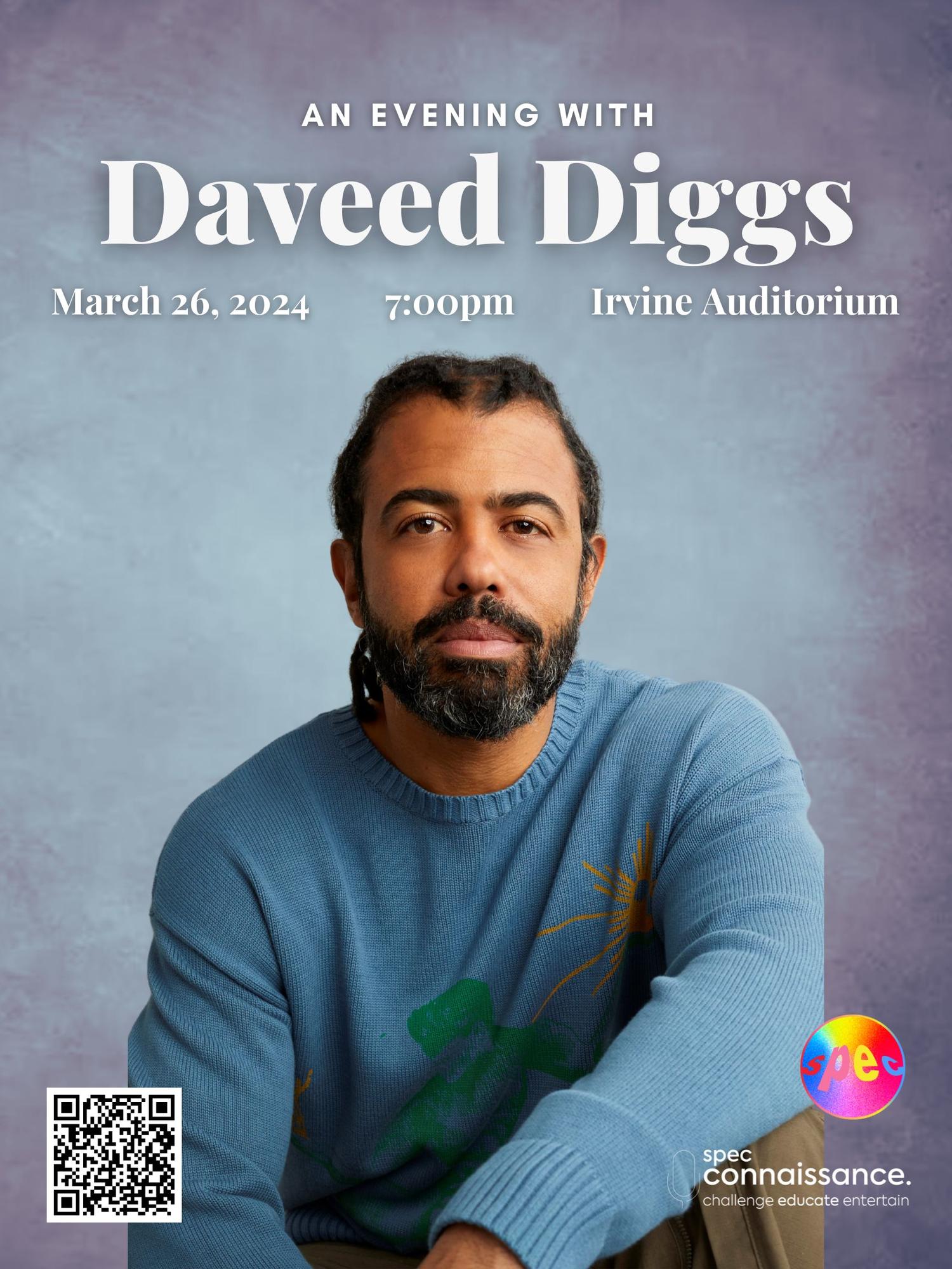 SPEC Connaissance Presents: An Evening with Daveed Diggs in ...