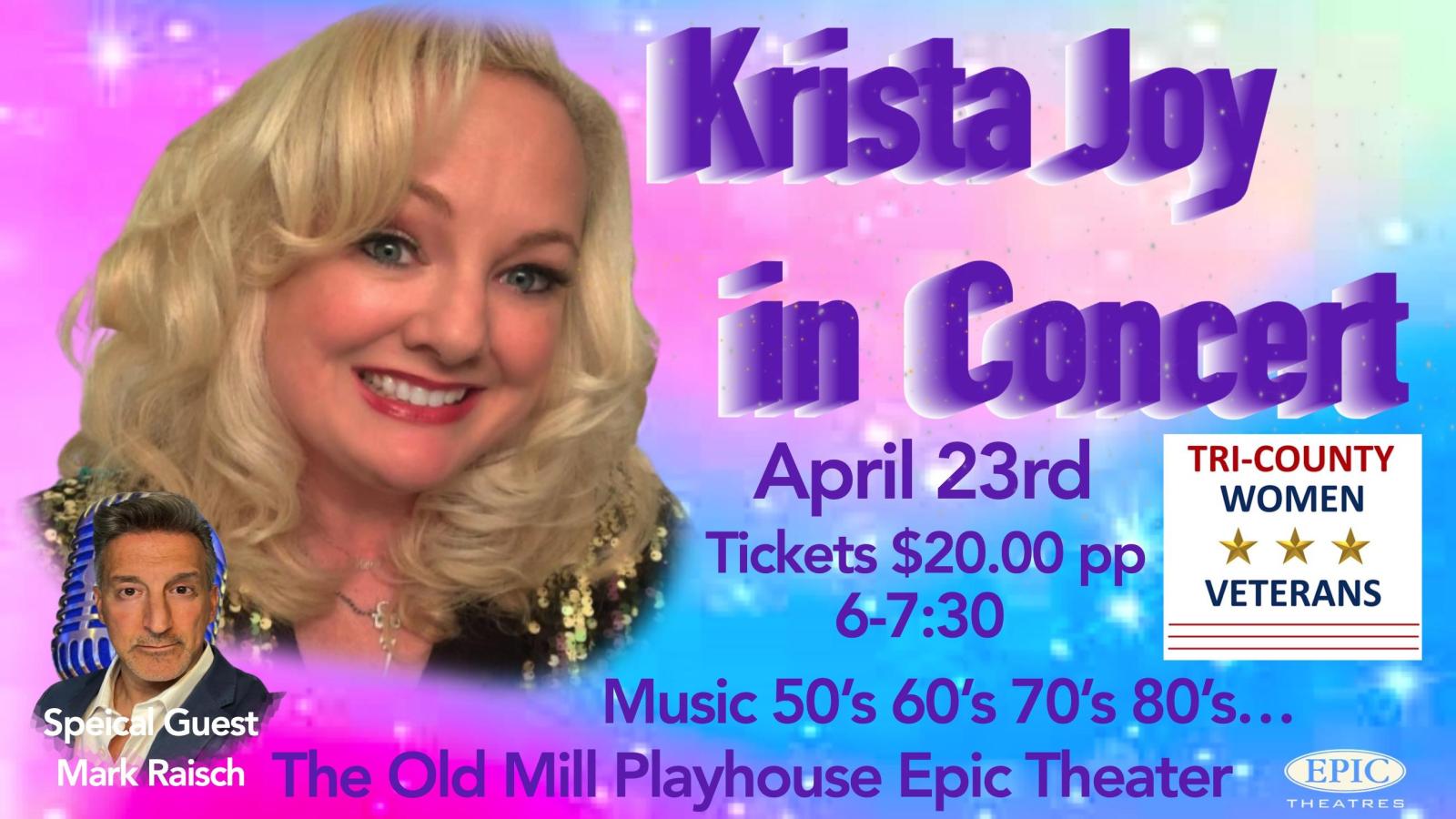 Krista Joy in Concert! in The Villages - Checkout