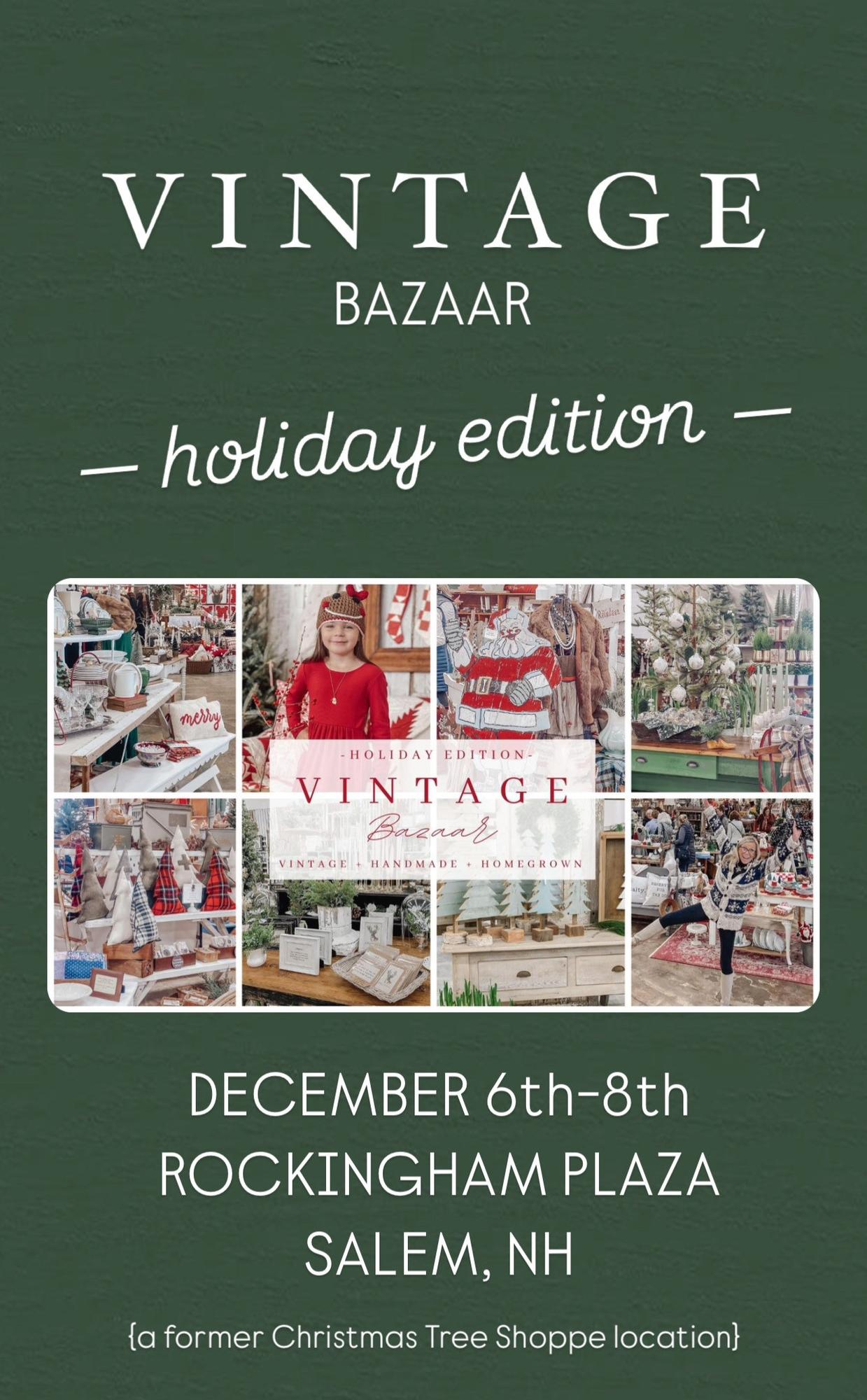 Vintage Bazaar - Holiday Festival - Salem, NH in Salem - Checkout