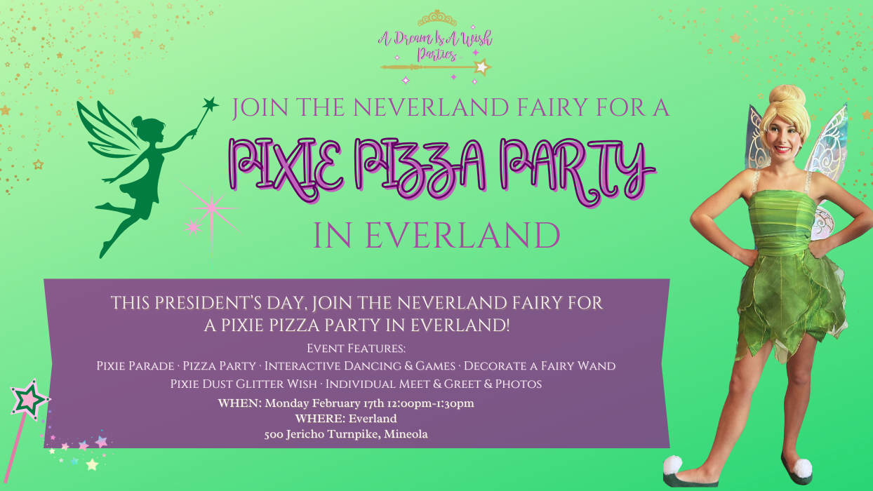 Pixie Pizza Party in Mineola - Checkout