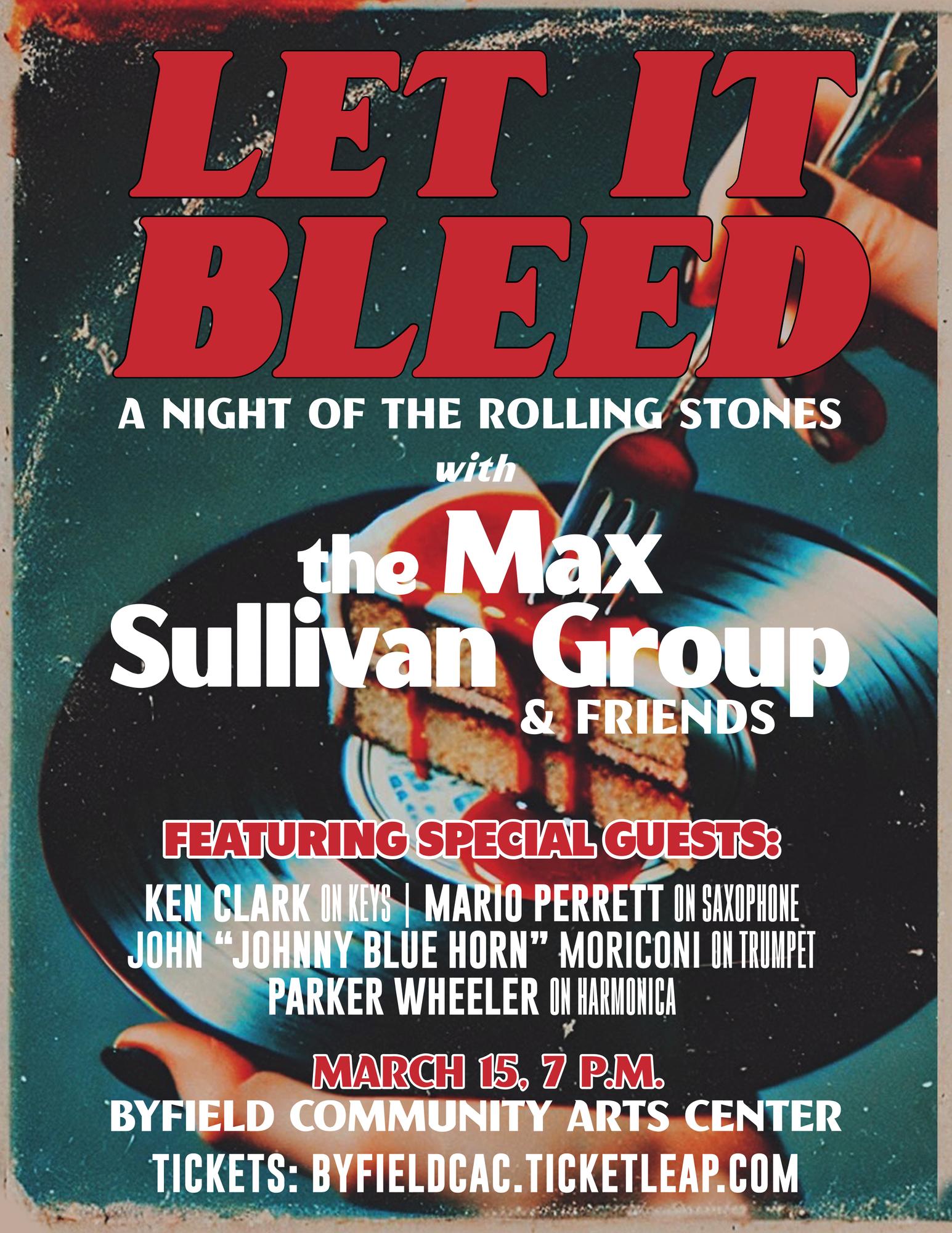 Max Sullivan Group & Friends Present: Let it Bleed- A night of the Rolling Stones in Newbury ...