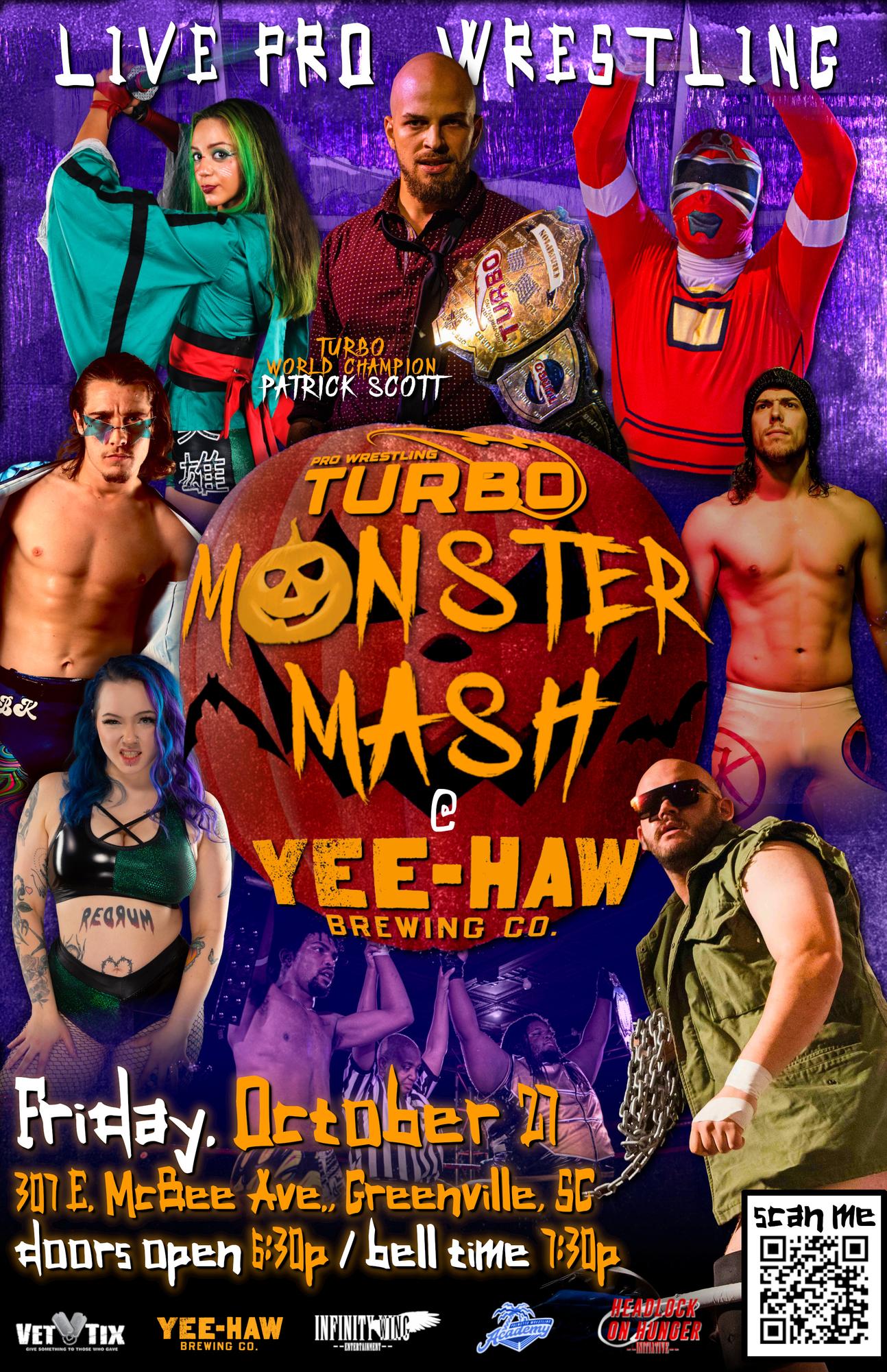 TURBO x Yee-Haw: Monster Mash 2023 in Downtown Greenville in Greenville ...