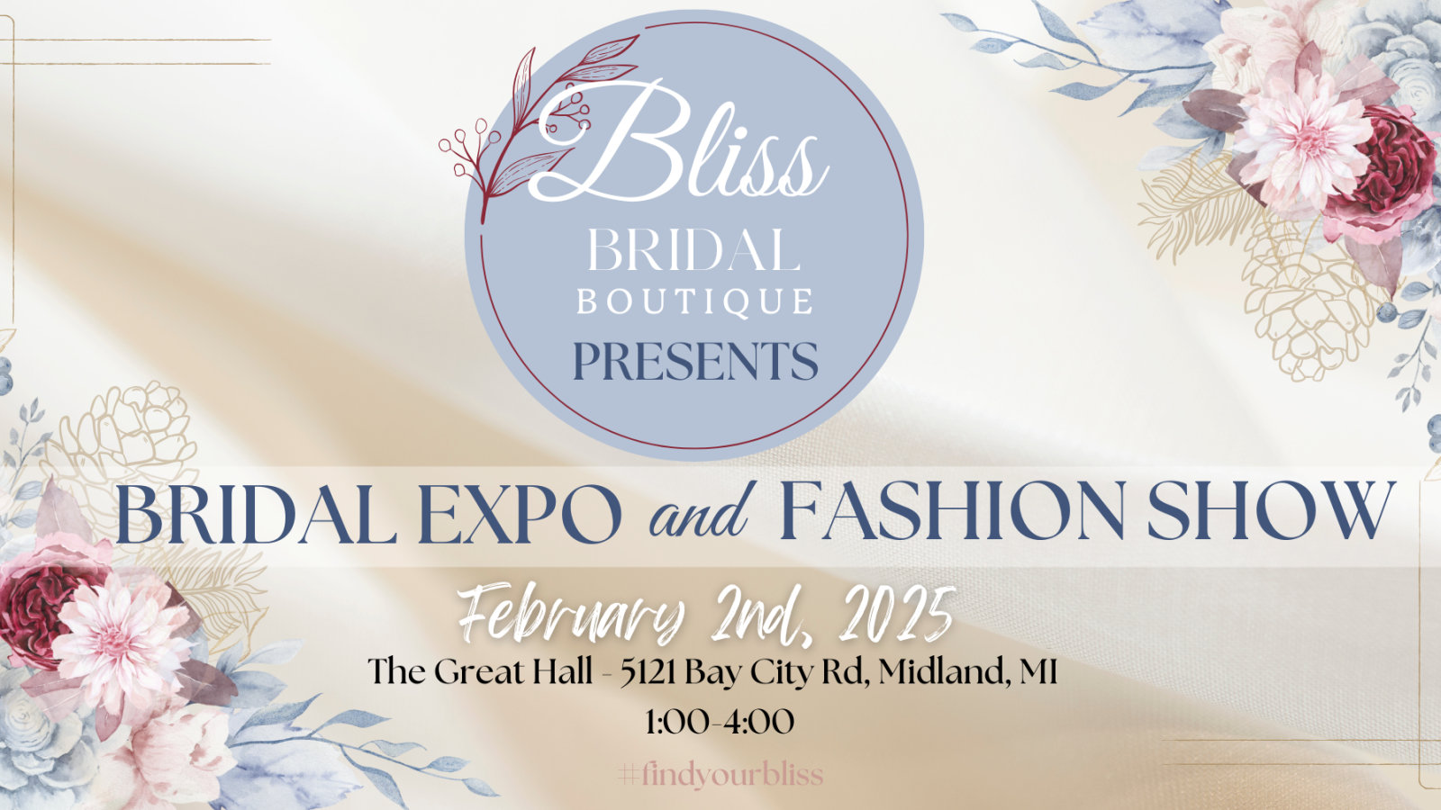 Bliss Bridal Wedding Expo & Fashion Show 2025 in Midland - Checkout