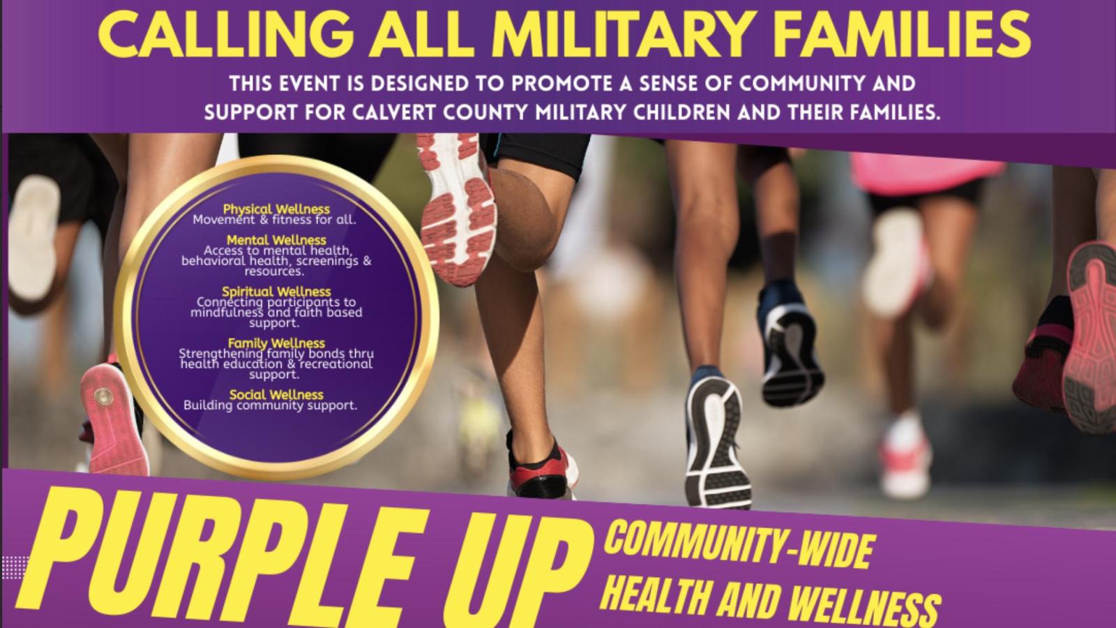 PURPLE UP | Military Families Community Health Event in Chesapeake ...